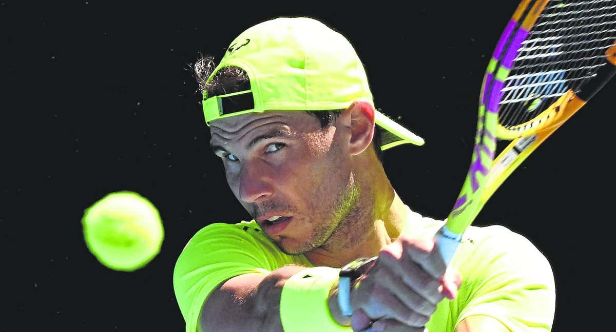 Rafa Nadal se cruza con un hueso para empezar el Open de Australia ...